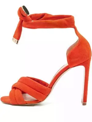 NICHOLAS KIRKWOOD 100mm Knotted Suede Sandals