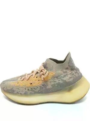 ADIDAS X YEEZY Boost 350 V2 Knitted Lace-up Sneakers - Grey