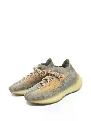 ADIDAS X YEEZY Boost 350 V2 Knitted Lace-up Sneakers - Grey