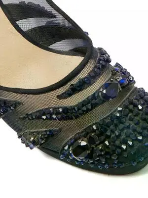 JIMMY CHOO Crystal-embellished Pumps