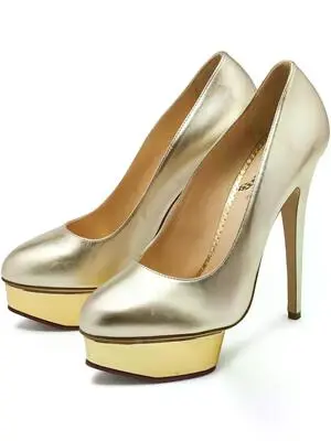 Charlotte Olympia Metallic Shoes For Women