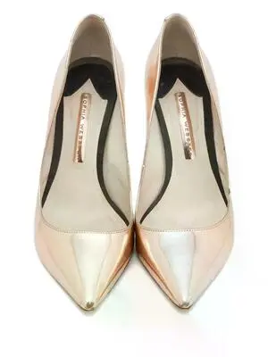 SOPHIA WEBSTER Metallic Pointed Toe Pumps