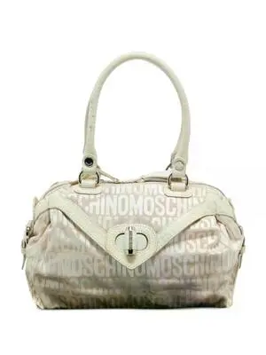 Moschino Logo Satchel Bag