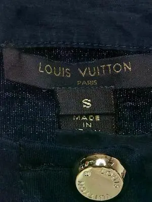 LOUIS VUITTON Button-collar Top