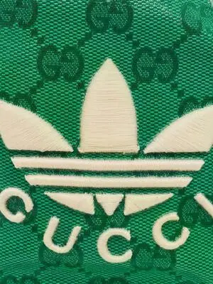 Gucci X Adidas Logo-monogram Bucket Hat