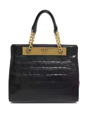 Dkny Embossed Chain Shoulder Bag