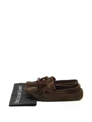 JIMMY CHOO Suede Loafers