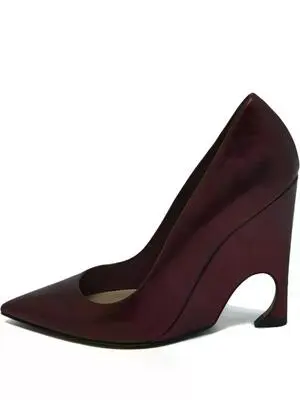Dior 100mm Leather Heeled Pumps