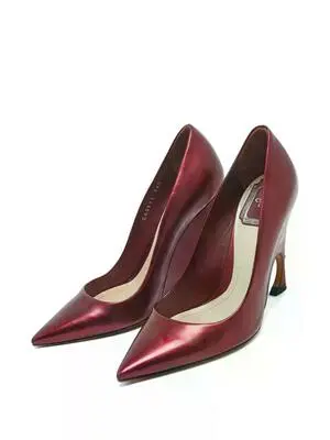 Dior 100mm Leather Heeled Pumps
