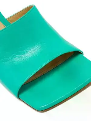 Bottega Veneta Stretch Heeled Slide Sandals
