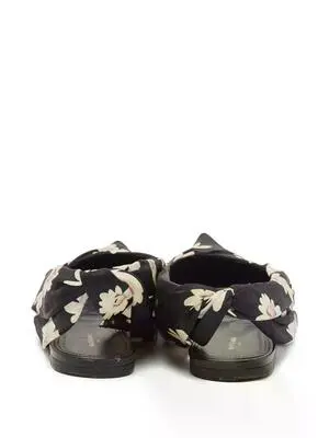 Balenciaga Floral Pointed-toe Flats