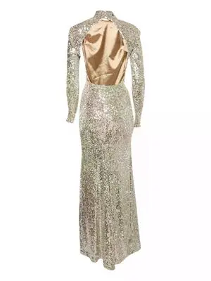 THE NEW ARRIVALS ILKYAZ OZEL 2020 Sequinned Dress