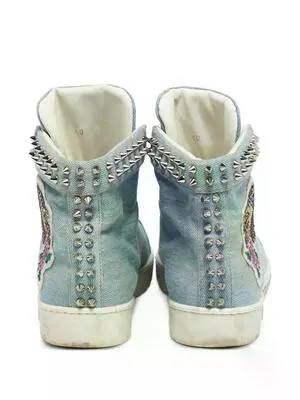Philipp Plein Studded High-top Sneakers