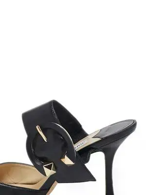 JIMMY CHOO 100mm Leather Mules