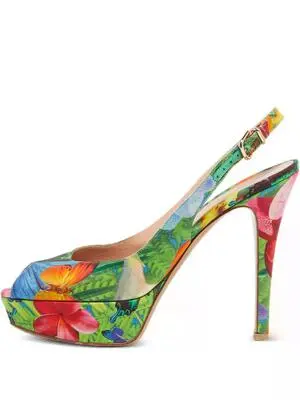 Gianvito Rossi Floral Sandals For Women