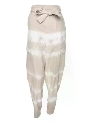 Stella McCartney Tie-dye Belted Trousers
