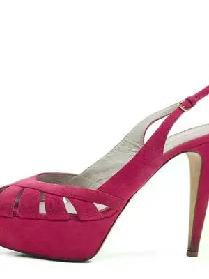 SERGIO ROSSI Platform Slingback Pumps