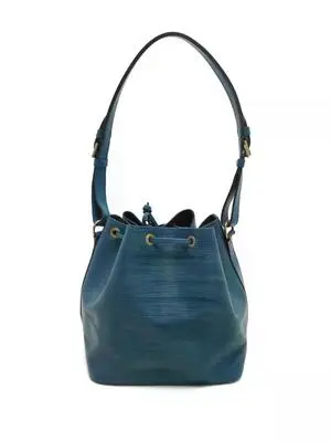 LOUIS VUITTON Petit Noé Leather Bag - Blue