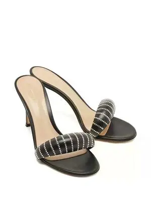GIANVITO ROSSI Bijoux Crystal-embellished Leather Sandals