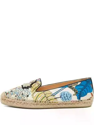 CHRISTIAN LOUBOUTIN Galia Patterned Espadrilles