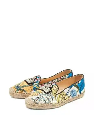 CHRISTIAN LOUBOUTIN Galia Patterned Espadrilles