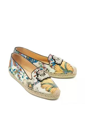 CHRISTIAN LOUBOUTIN Galia Patterned Espadrilles