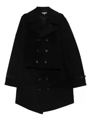 BLACK COMME DES GARÇONS Double-breasted Coat