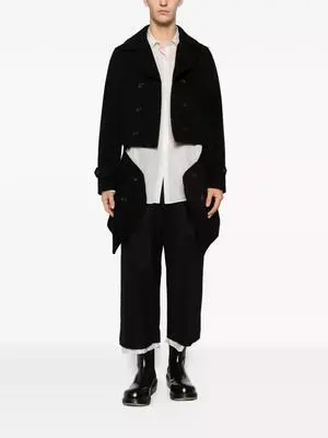 BLACK COMME DES GARÇONS Double-breasted Coat