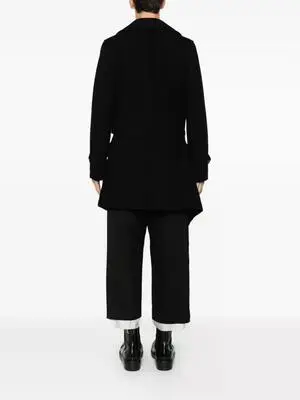 BLACK COMME DES GARÇONS Double-breasted Coat