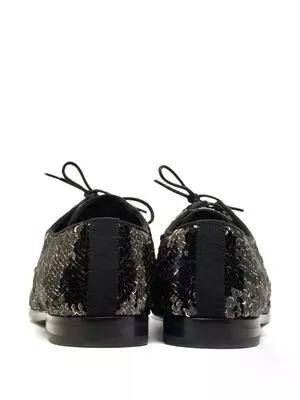 Dolce & Gabbana Sequin Derby Shoes