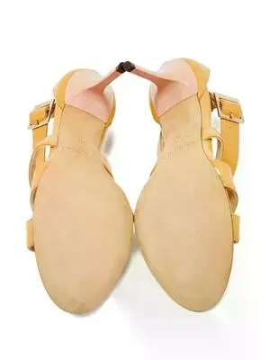 JIMMY CHOO Buckle-detail Stiletto Sandals