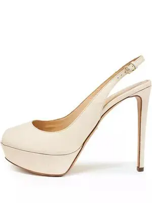SERGIO ROSSI 120mm Peep-toe Platform Pumps