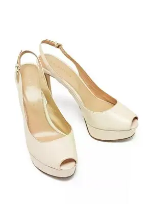 SERGIO ROSSI 120mm Peep-toe Platform Pumps