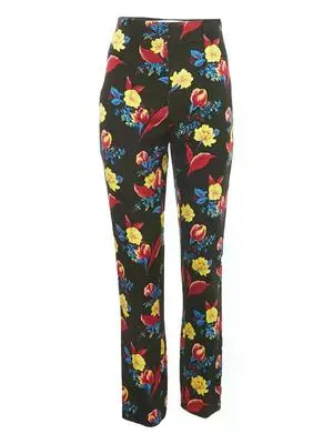 Diane Von Furstenberg Black Wash Pants For Women