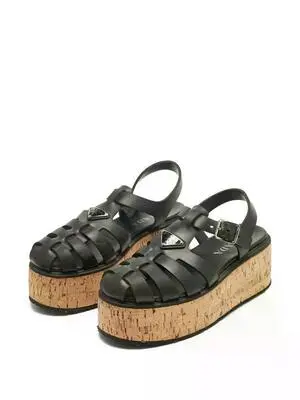 Prada Monolith Platform Sandals