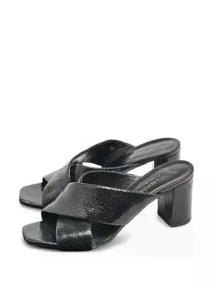 Saint Laurent Loulou Leather Sandals