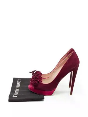 Miu Miu 155mm Leather Heeled Sandals
