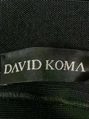 David Koma Mesh-textured Dress