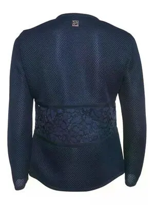 Carolina Herrera Lace-panelled Mesh Jacket