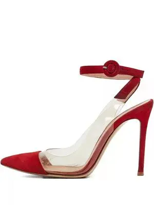 GIANVITO ROSSI 100mm Stiletto Pumps - Red