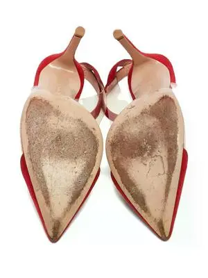 GIANVITO ROSSI 100mm Stiletto Pumps - Red