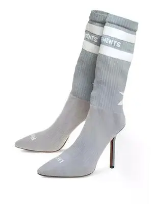 Vetements 110mm Pointed Sock-style Ankle Boots