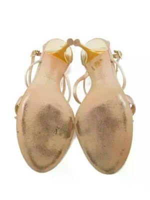 LORIBLU 90mm Satin Ribbon Sandals