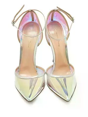 GIANVITO ROSSI Ankle-strap Pointed Pumps