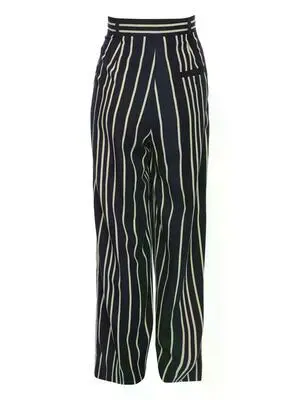 Max Mara Striped-pattern Trousers