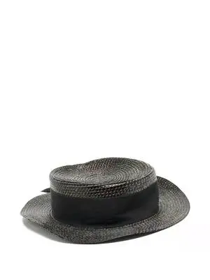 Saint Laurent Woven Wide Brim Hat