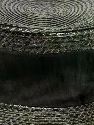 Saint Laurent Woven Wide Brim Hat