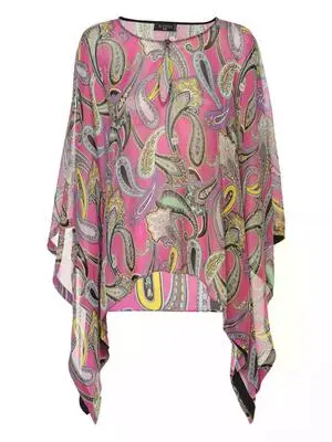 Etro Paisley-print Silk Blouse