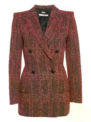 Givenchy Tweed Double-breasted Blazer