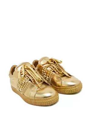 Philipp Plein Studded Leather Sneakers